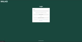 Changes to Login Screen